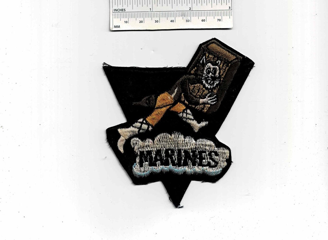 T Vietnam War US MARINES USMC Marine Corps Shoulder Patch Cloth Quilt ...