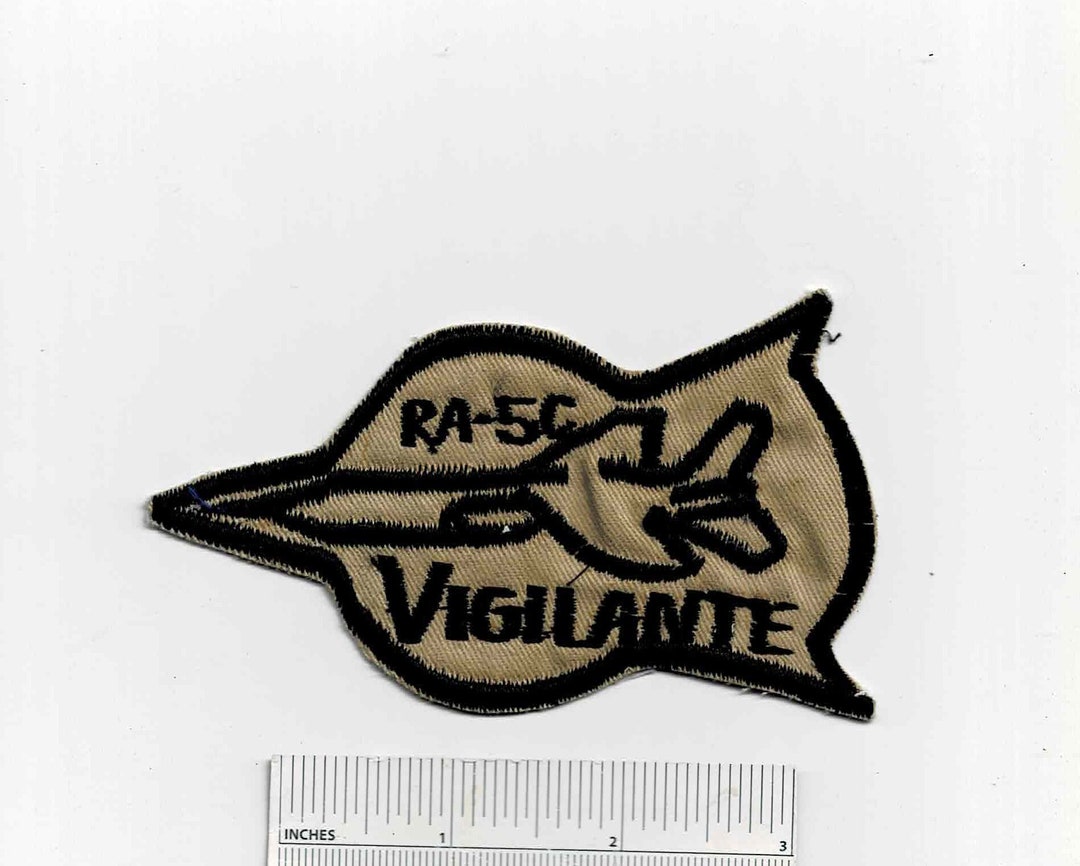 Vietnam War RA-5C VIGILANTE Jet Plane Us Navy Shoulder Patch Nam Div ...