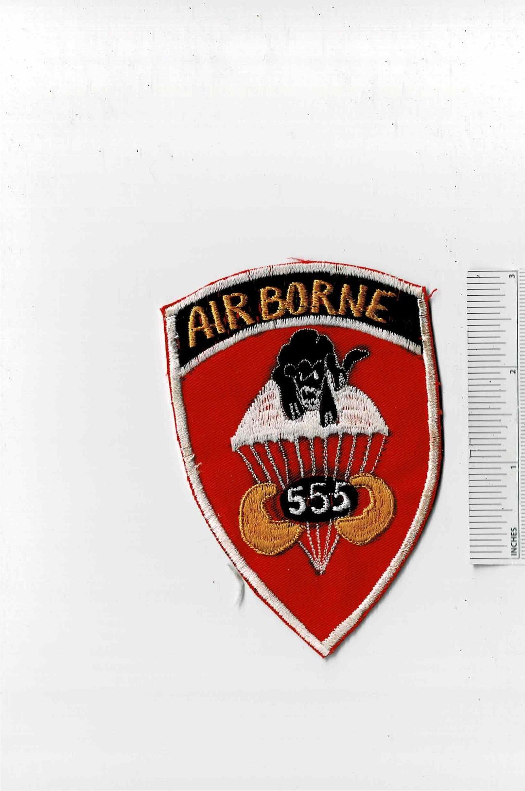 WW2 555th All Black Unit AIRBORNE Infantry Bn Batt Us Army Shoulder ...