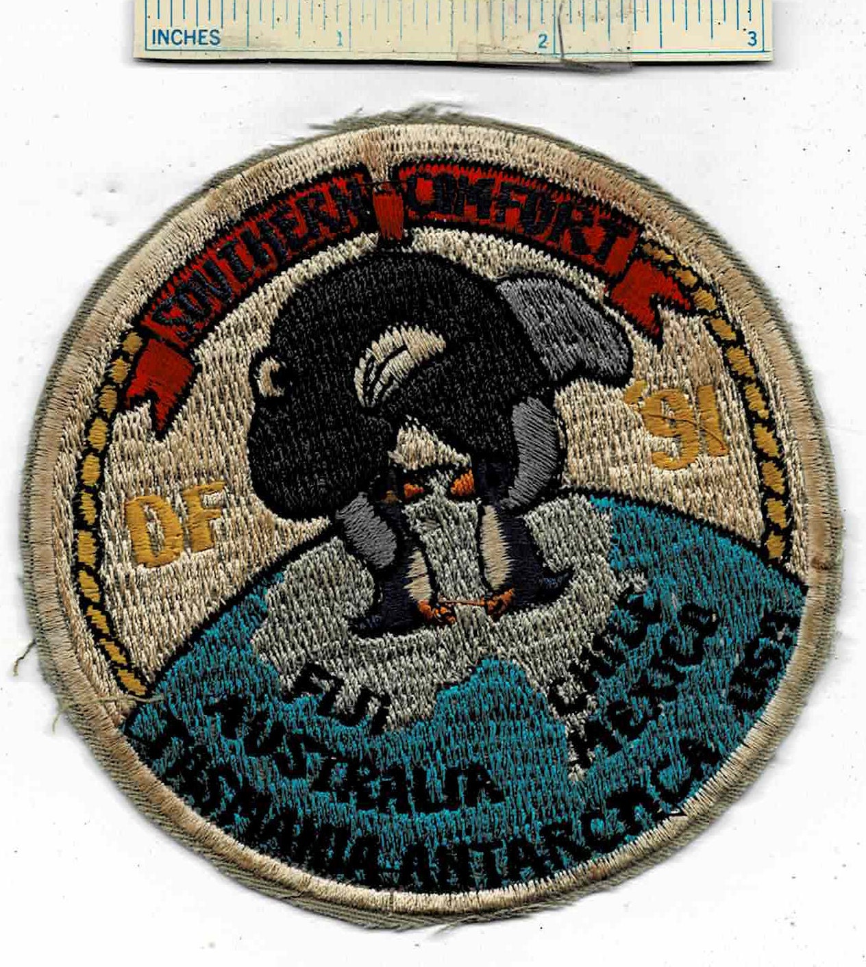 Rare C1950s/1960s ANTARCTICA Southern Comfort Shoulder Patch - Etsy