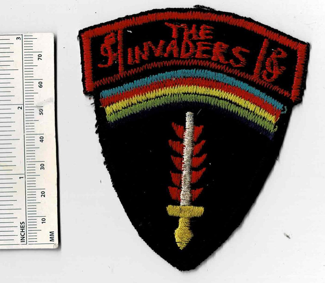 WW2 US Army THE INVADERS Germany Occupational Europe Shoulder Patch ...