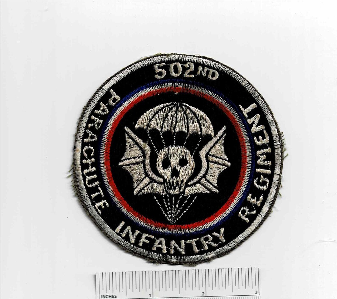 Vietnam War Flying Bats 502nd AIRBORNE Parachute Infantry Regiment ...