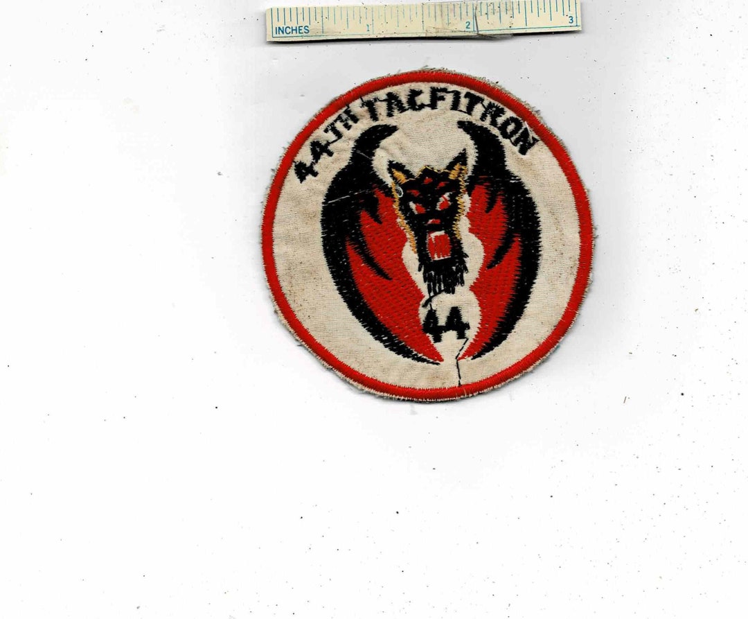 Vietnam War FLYING BATS 44th Tacfitron 44 Tactical Fighter Squadron ...
