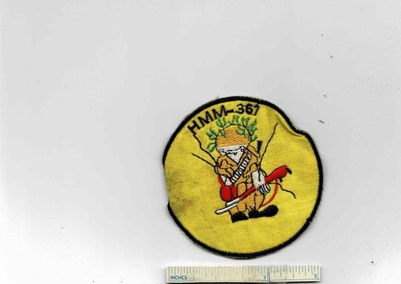 Vietnam War USMC HMM 361 Us Marine Corps Helicopter Squadron | Etsy