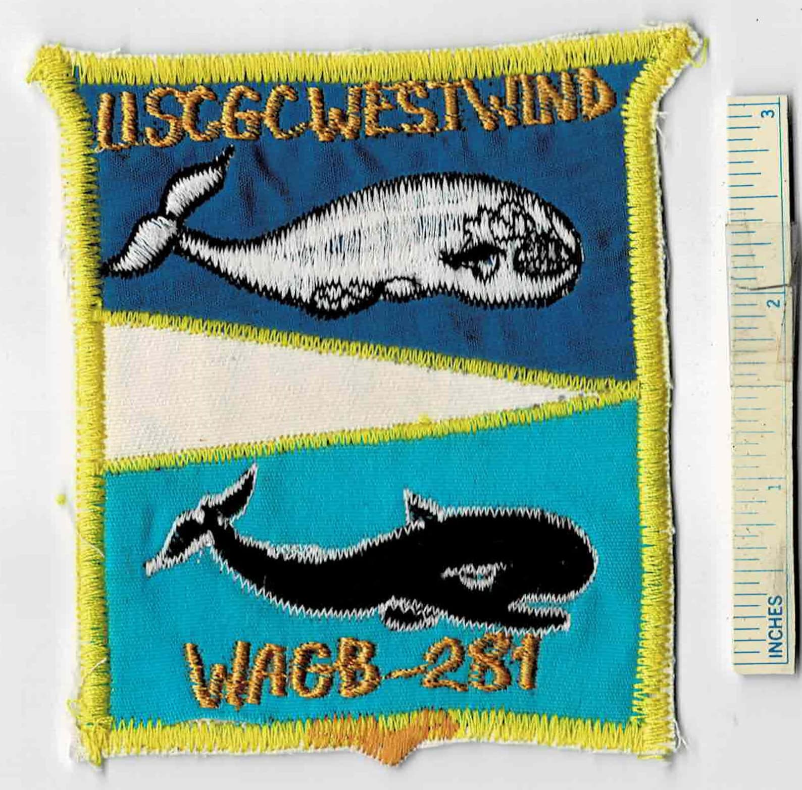 Large USCGC Cutter WESTWIND WAGB-281 Uscg Icebreaker Cloth - Etsy