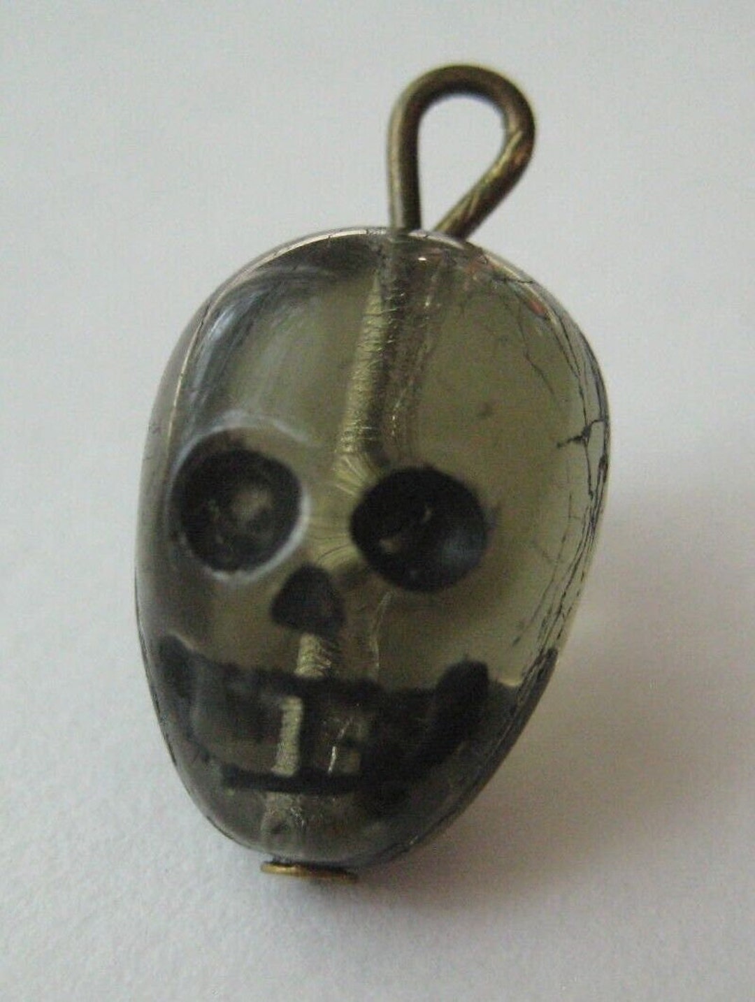 1940s Human Skull CRACKER JACK TOY Charm Vintage Antique Prize - Etsy