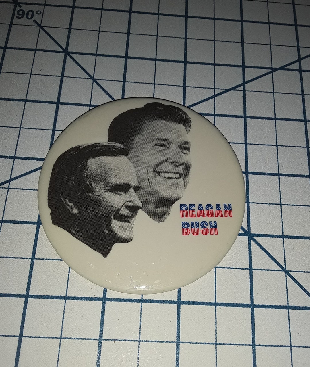1980 RONALD REAGAN George Bush President Pin Metal Pinback - Etsy