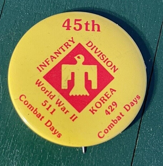 1950s THUNDERBIRD 45th INFANTRY Division WW2 & Korea Vintage - Etsy