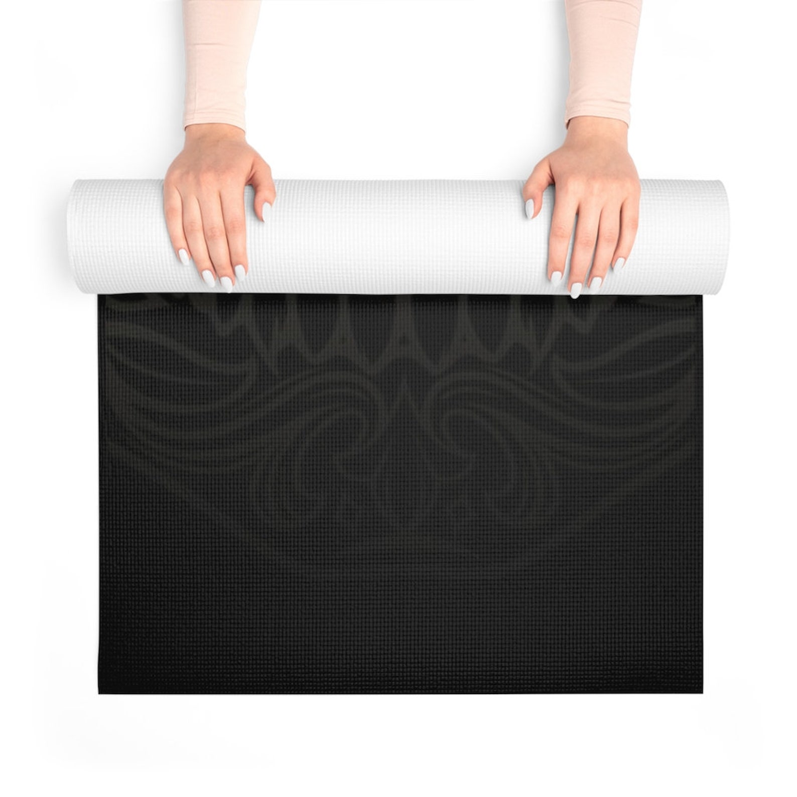 Skull Head Scalp Motivational Design Foam Yoga Mat - Etsy
