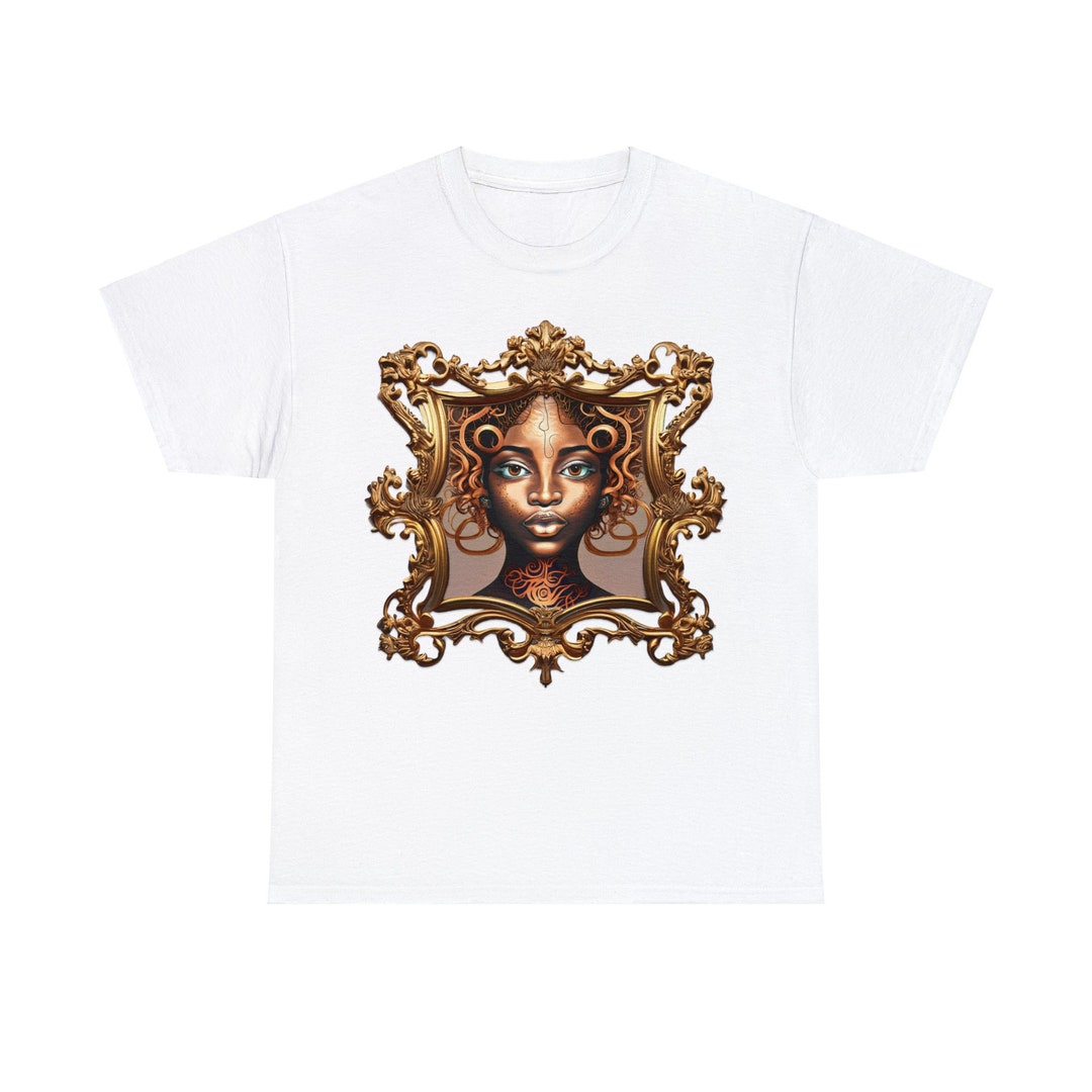 Luxury Copper Lady Art Bronze Energy Culture Gold Frame Frequency ...