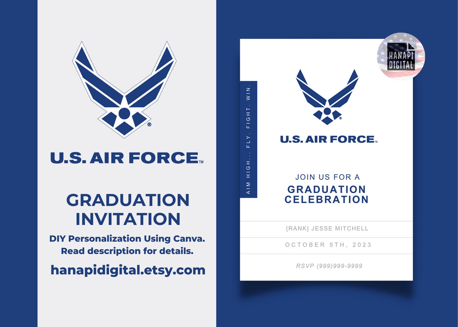 2024 US Air Force Invitation Boot Camp, Graduation, Send Off, Welcome ...