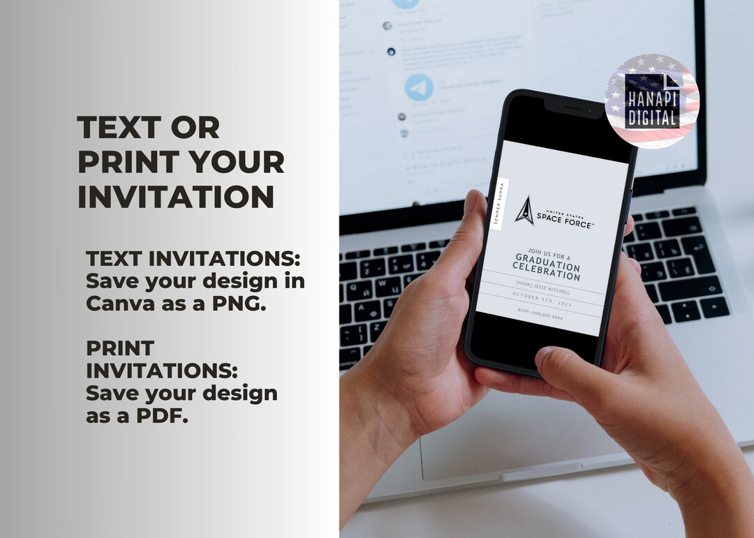 GRADUATION CELEBRATION | USSF | U.S. Space Force Invitation | Boot Camp ...