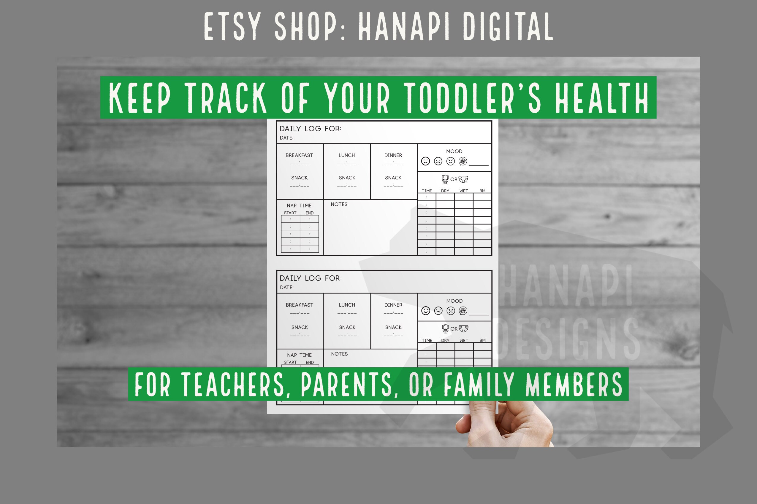 Toddler Care Minimal Potty Training Log Daily Diary for - Etsy