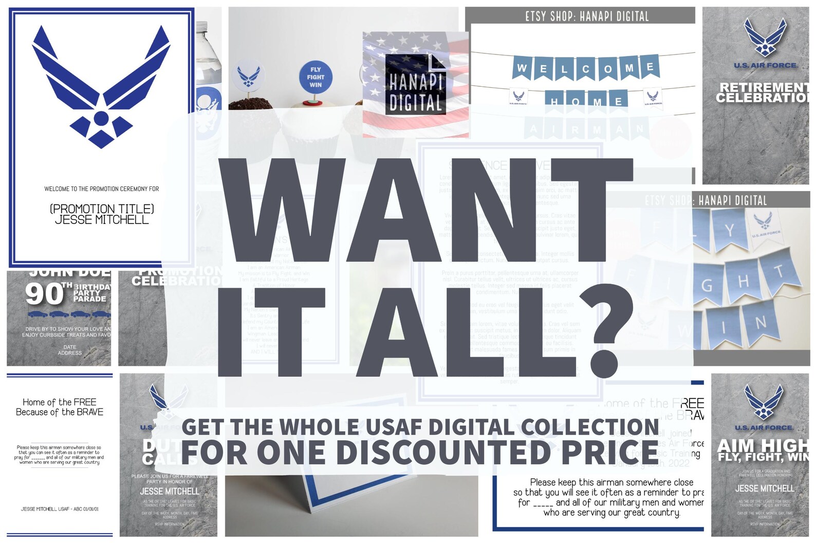 Letters to Our Airman Poster: USAF Encouragement (digital Download) - Etsy