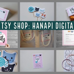 ULTIMATE BUNDLE | Cat Kitten Kitty Birthday Party | Kids Birthday Party ...