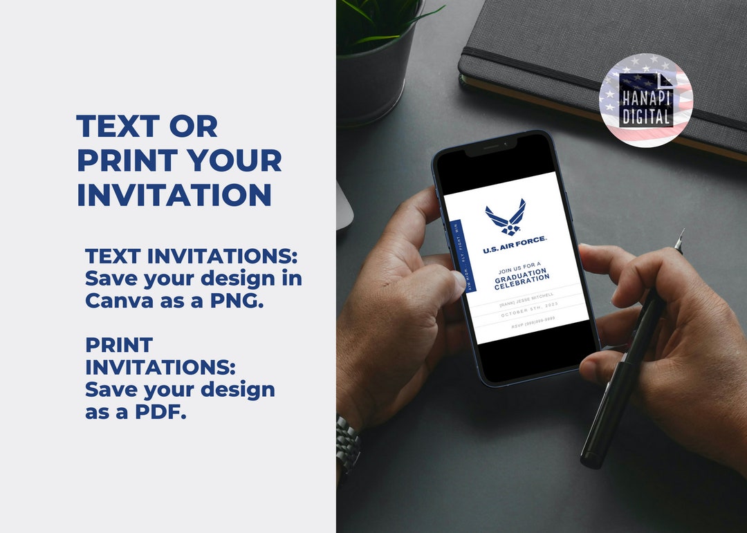 2024 US Air Force Invitation Boot Camp, Graduation, Send Off, Welcome ...