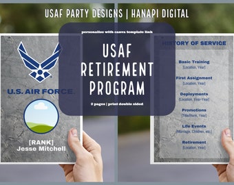 Air Force Retirement - Etsy