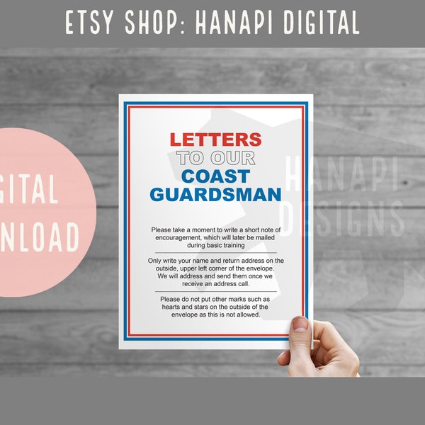 Coast Guard Posters - Etsy