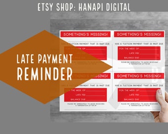 Daycare Late Payment - Etsy