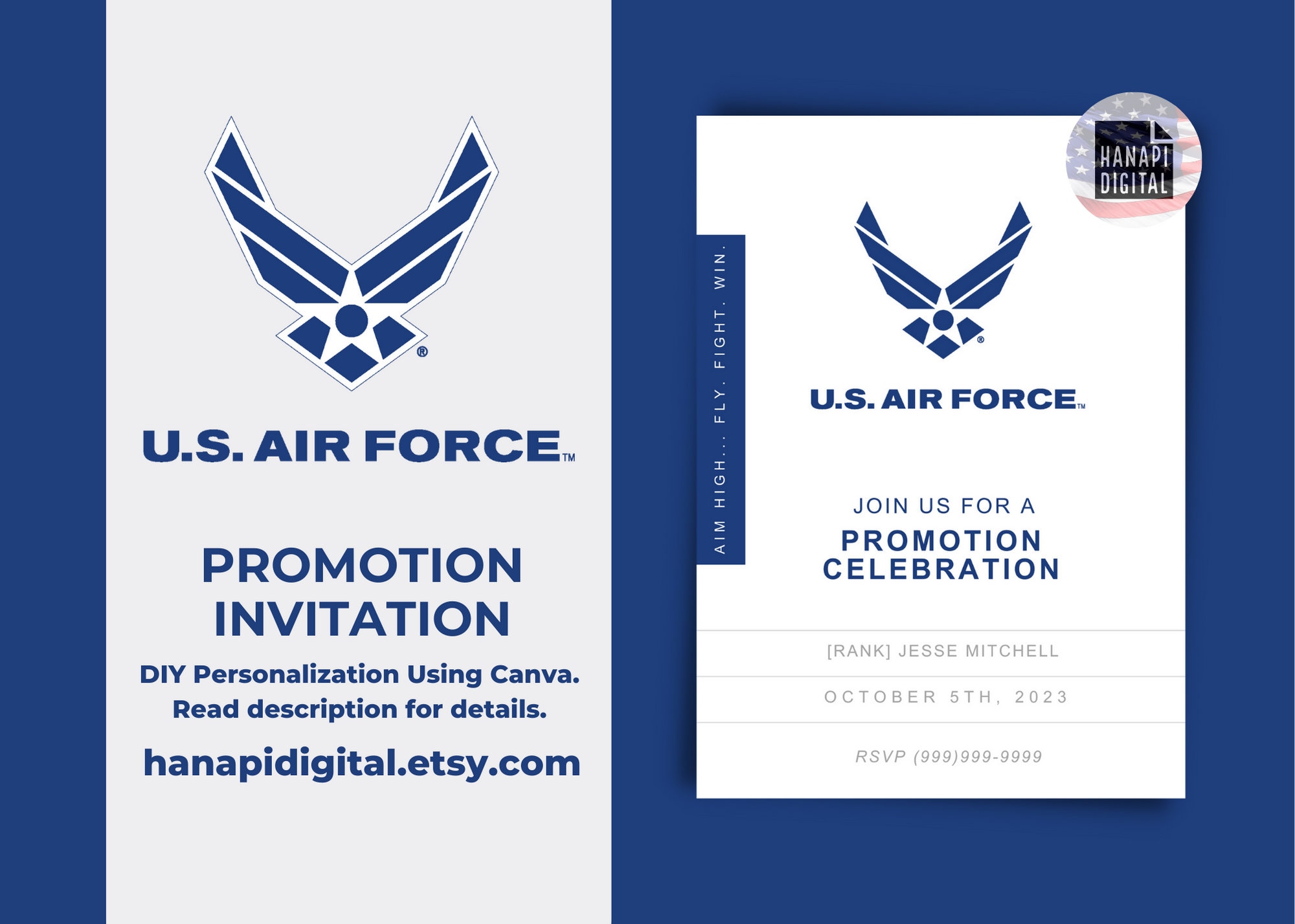 Air Force Promotion Invitation Strengthening Community Ties Through