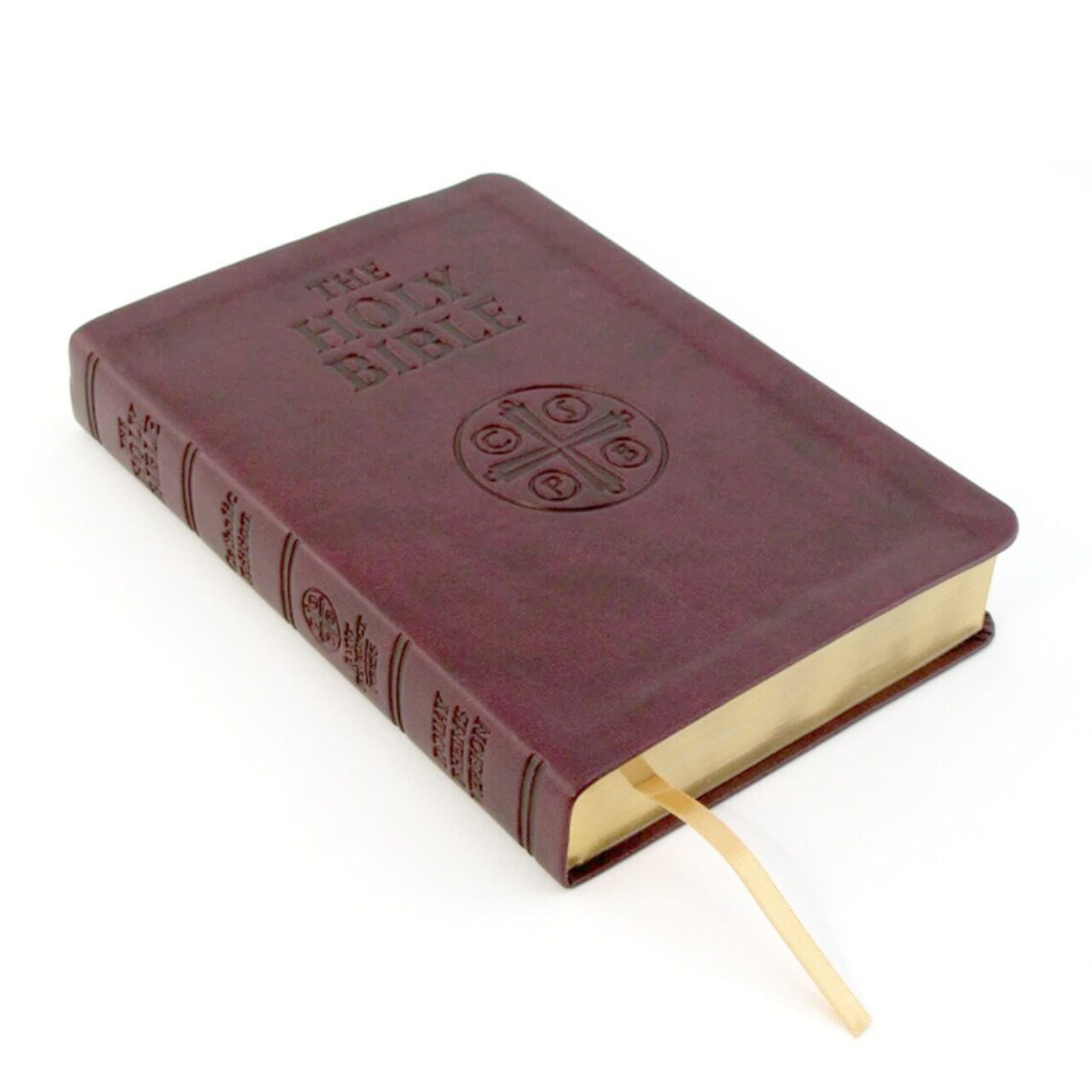 Catholic Bible Burgundy Ultrasoft Leatherette - Etsy