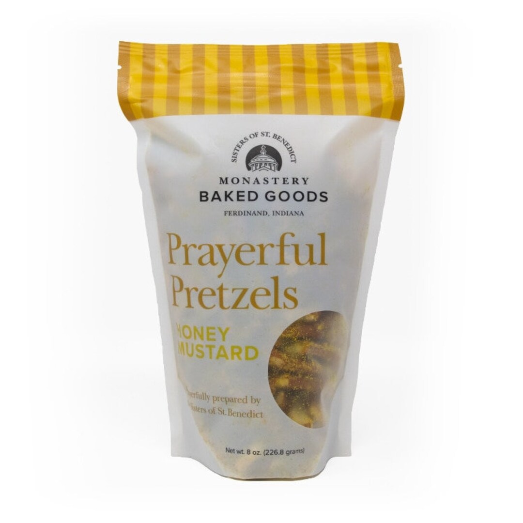 Monastery Baked Goods Prayerful Pretzels Honey Mustard 8oz From the ...