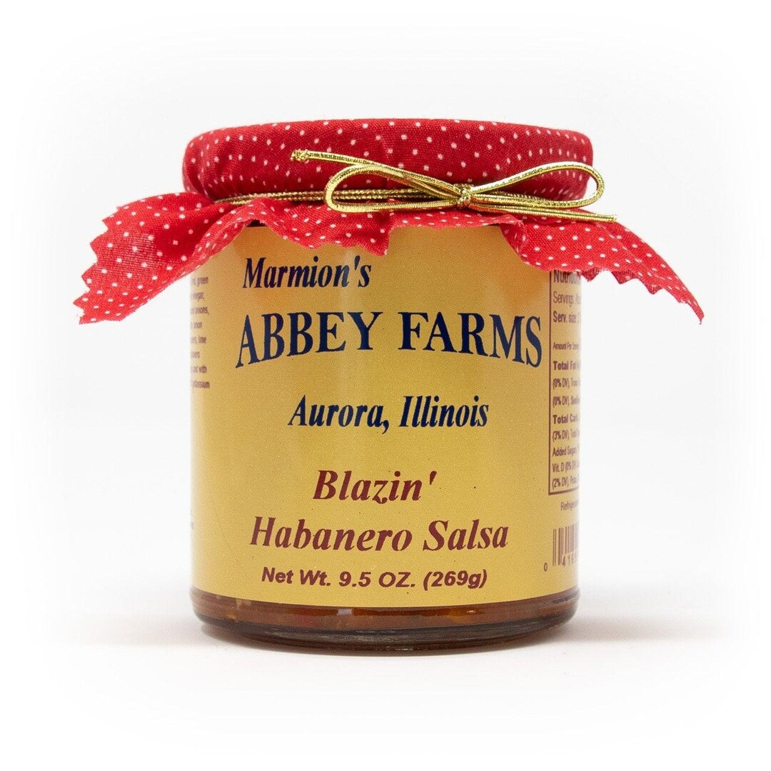 Abbey Farms Blazin Habanero Salsa 10 Oz Made to Support the Benedictine ...