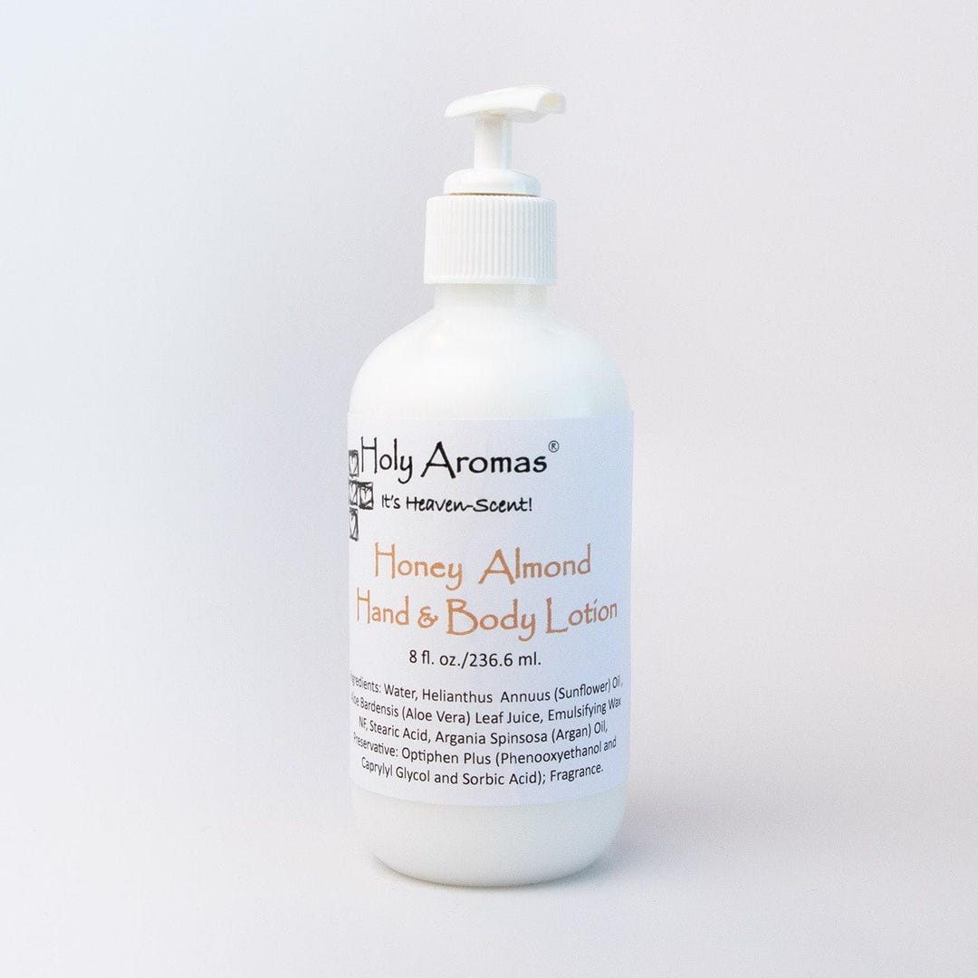 Holy Aromas® Hand and Body Lotion Honey Almond 8oz From the Franciscan ...