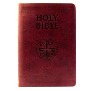Catholic Bible Burgundy Ultrasoft Leatherette Douay-rheims Translation ...
