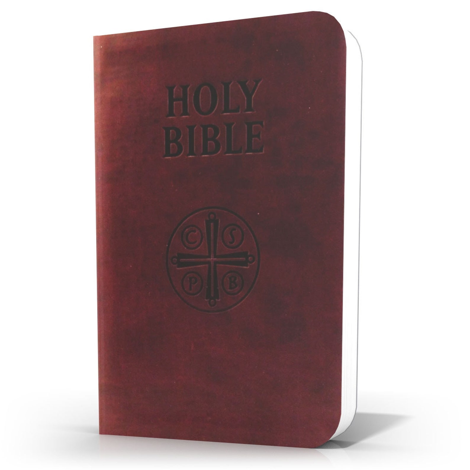 Catholic Bible Burgundy Ultrasoft Leatherette - Etsy