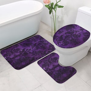 Purple Victorian Bathroom Set, New Home Gifts for Her Bathroom ...