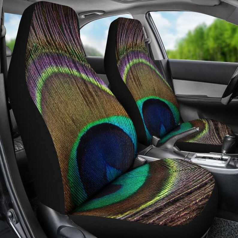 Peacock Feather Peacock Feathers car Seat Covers Car - Etsy
