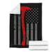 US Flag, Fireman's Gift, Firefighter-throws and Blankets, Housewarming ...