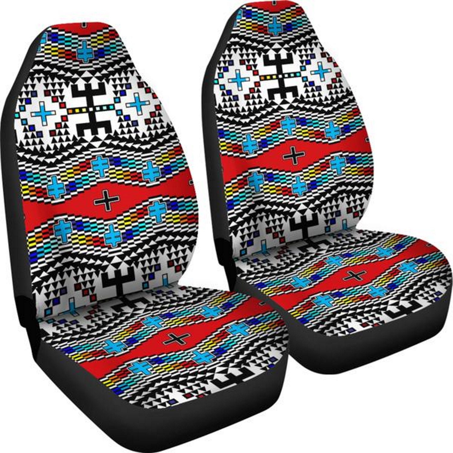 Aztec Pattern, Native America, Indian Inspired, Aztec-car Seat Covers ...