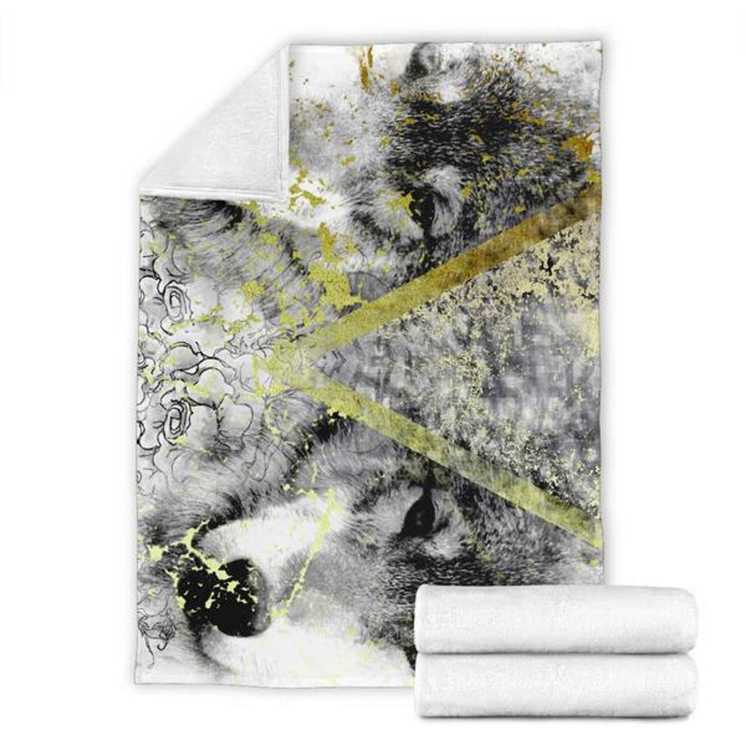 Two Wolves Throws and Blankets Housewarming Gift Throw - Etsy