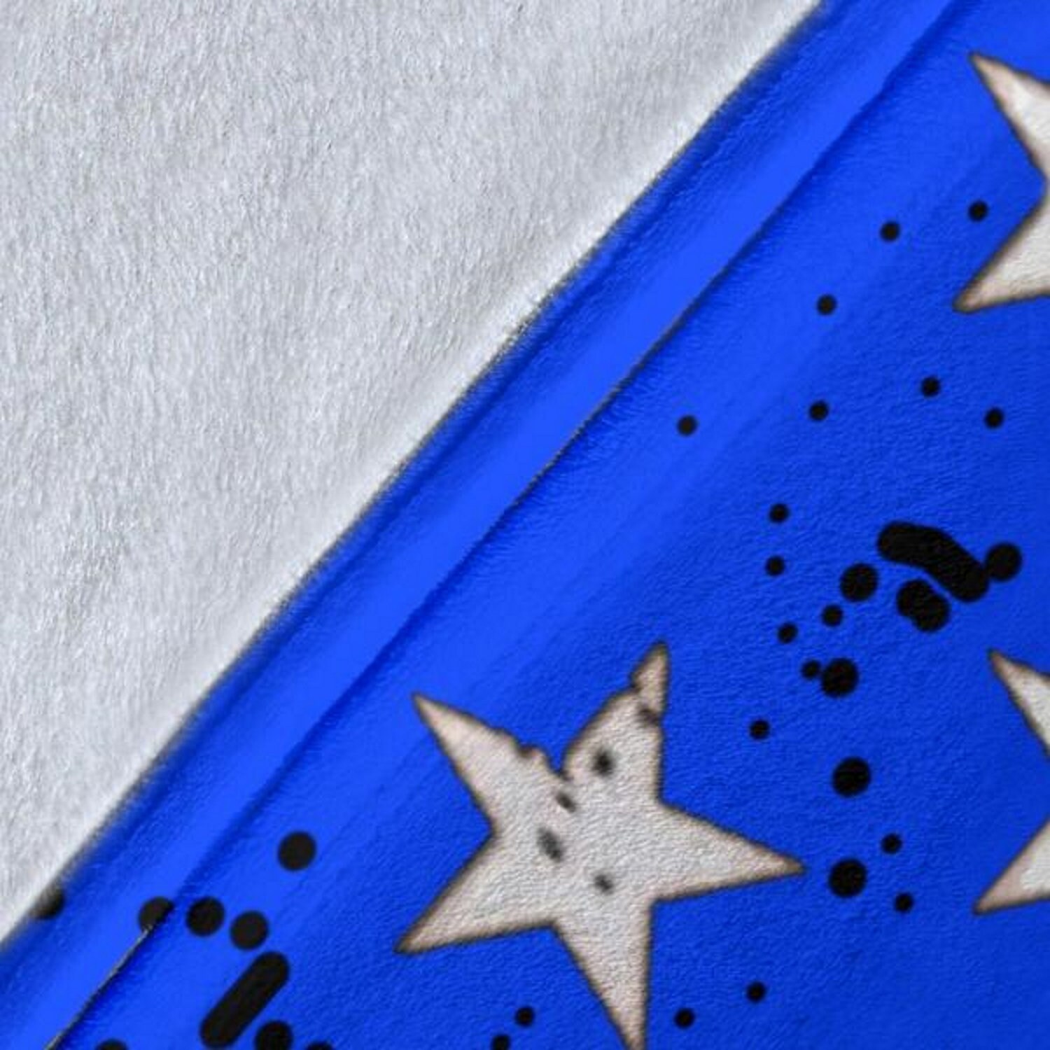 Royal Blue Distressed Stars throws and Blankets Housewarming - Etsy