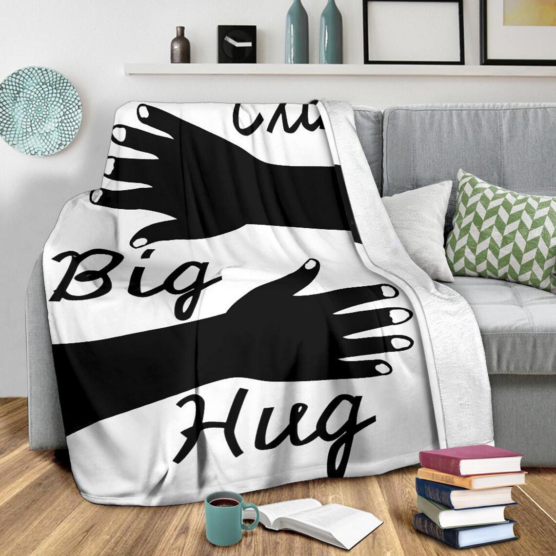 Extra Hugs Throws and Blankets Housewarming Gift Throw - Etsy