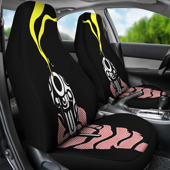 Gunshot Black Car Seat Covers New Car Gifts for Idea High Quality Custom Made Cover Etsy