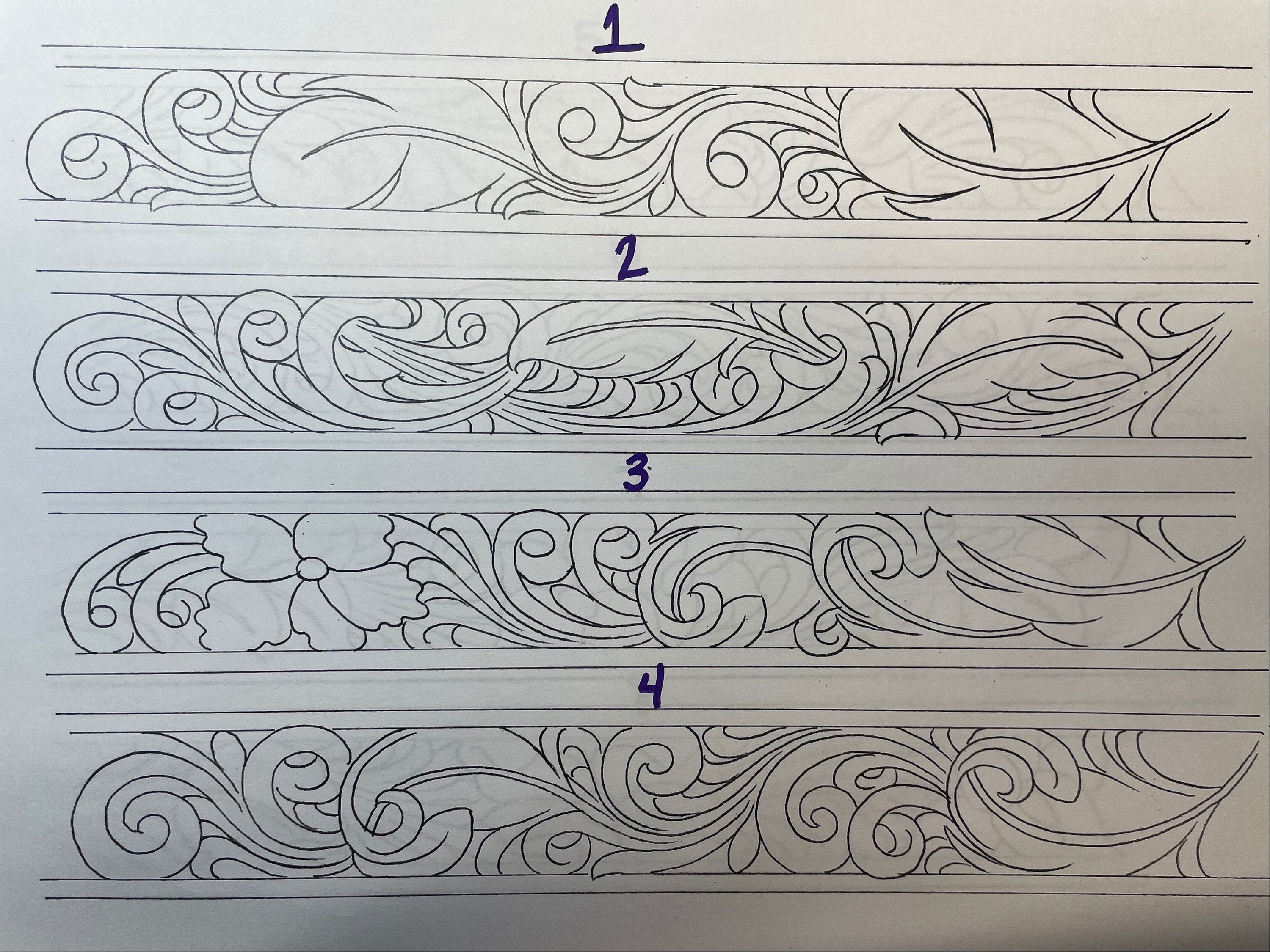 Custom Hand Tooled Leather Belt - Etsy