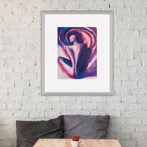 Courage | Abstract Human Portrait | Emotional Art | Struggle Painting ...