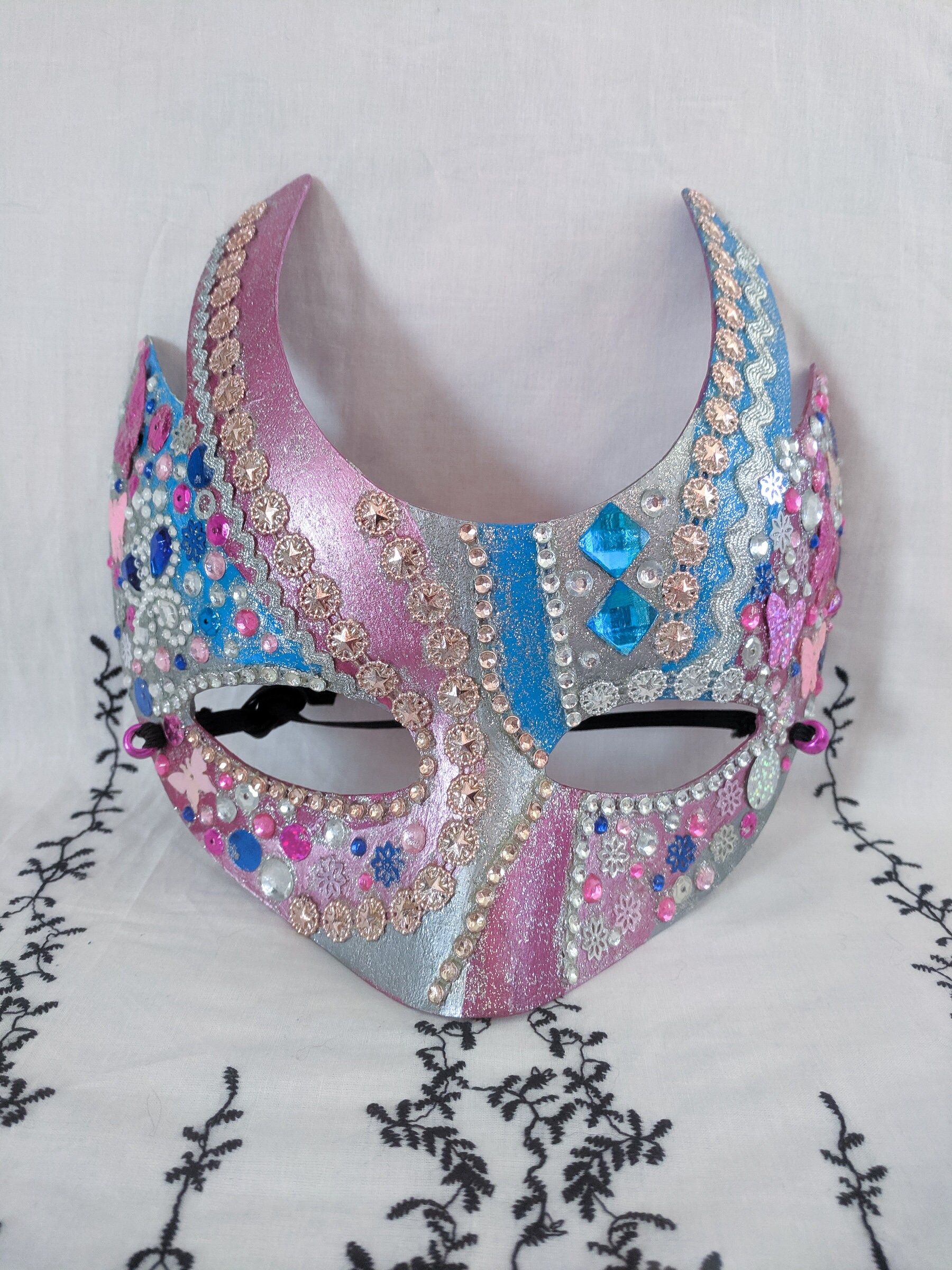 Couples Masquerade Mask Set | Halloween Mask Pair | Carnival Mask Set ...