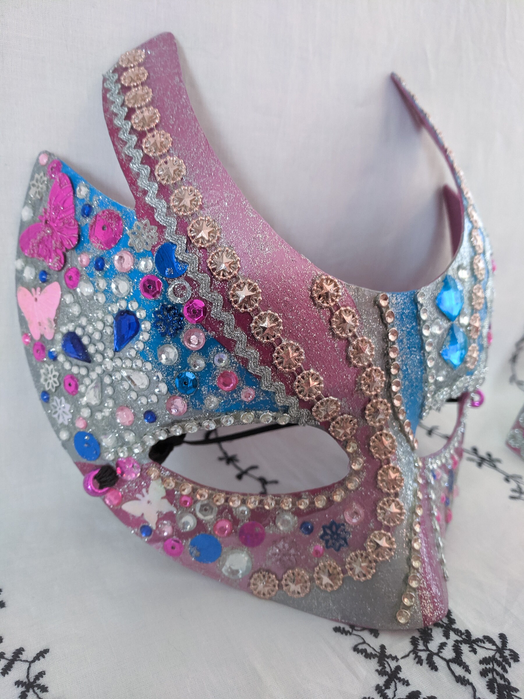 Couples Masquerade Mask Set | Halloween Mask Pair | Carnival Mask Set ...