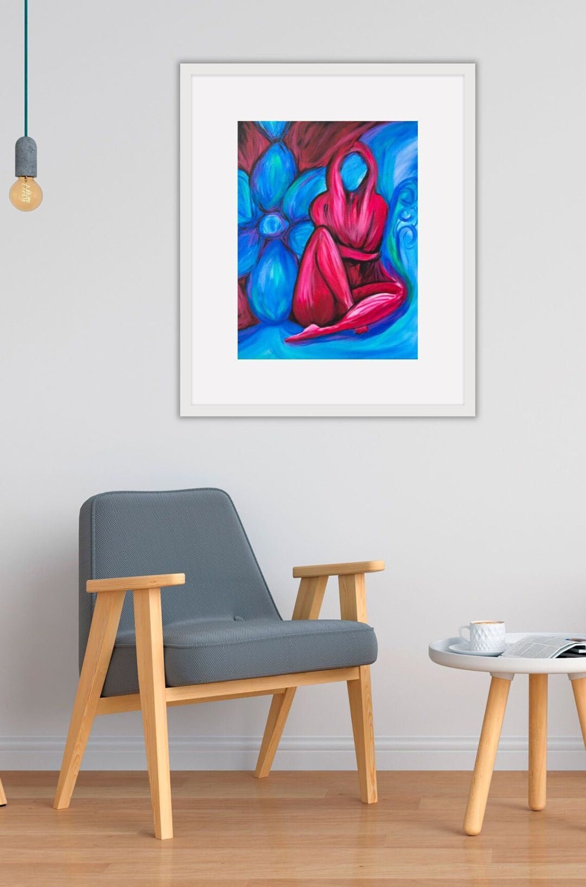 Feminist Wall Art Female Empowerment Art Print Emotional Art Inner ...