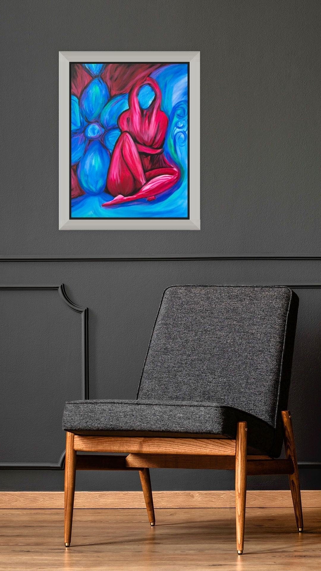 Feminist Wall Art Female Empowerment Art Print Emotional Art Inner ...