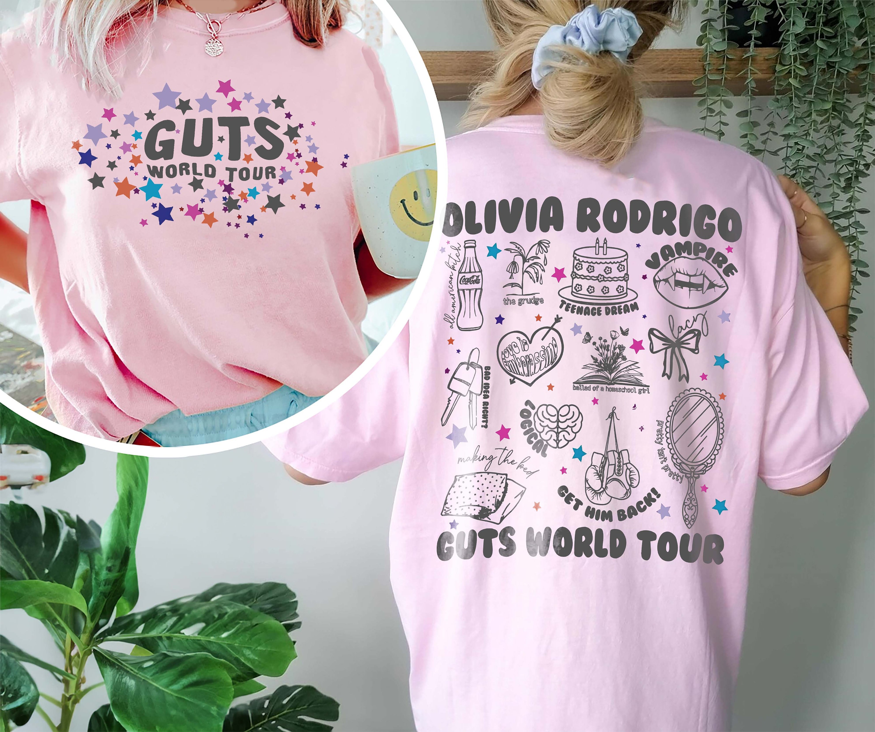 Olivia Guts Tour 2024 PNG, Olivia Rodrigo Guts , Olivia Track List ...