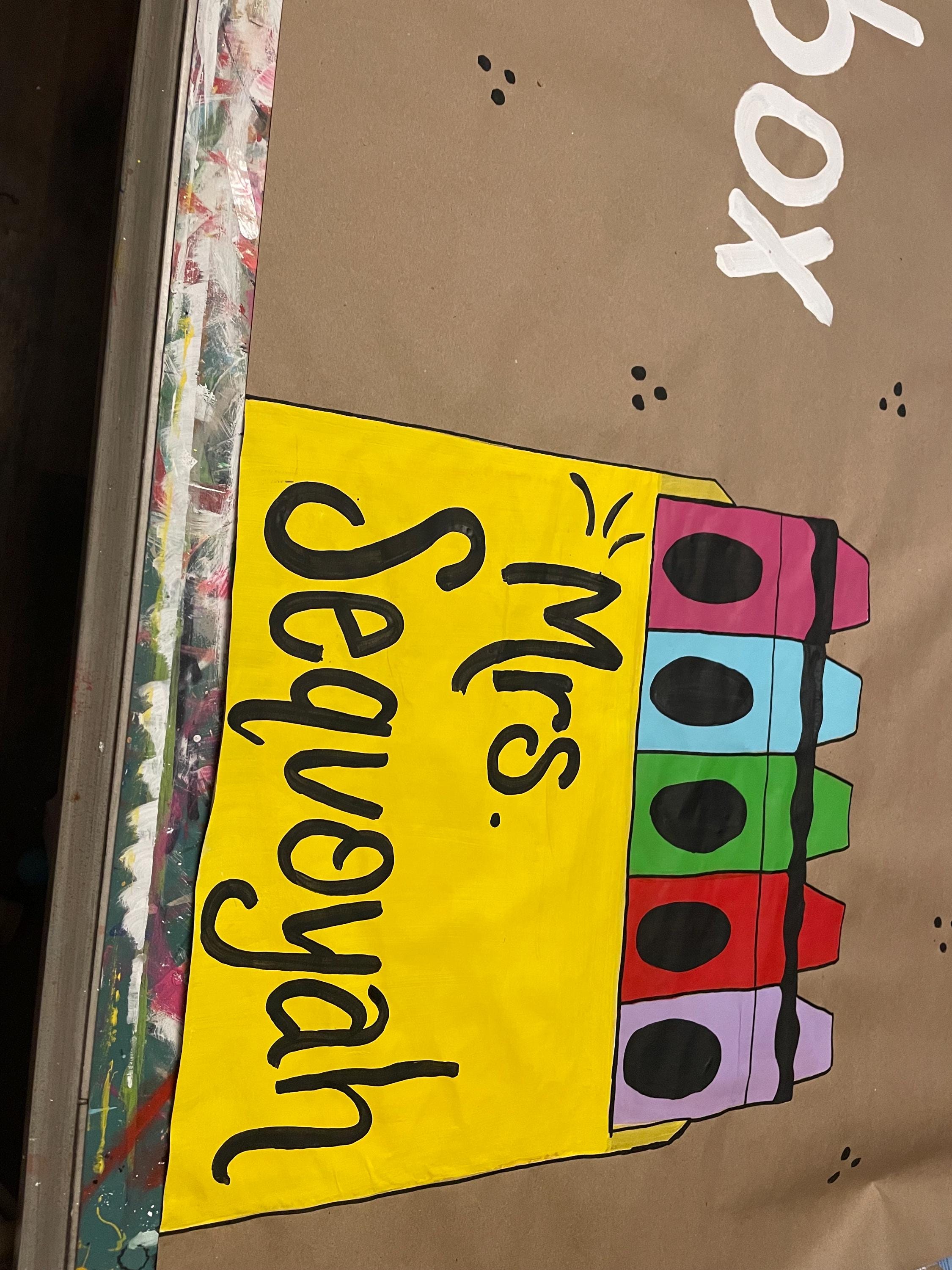 Classroom Banner School Banners, Hand Painted Banners, Teacher Banners ...