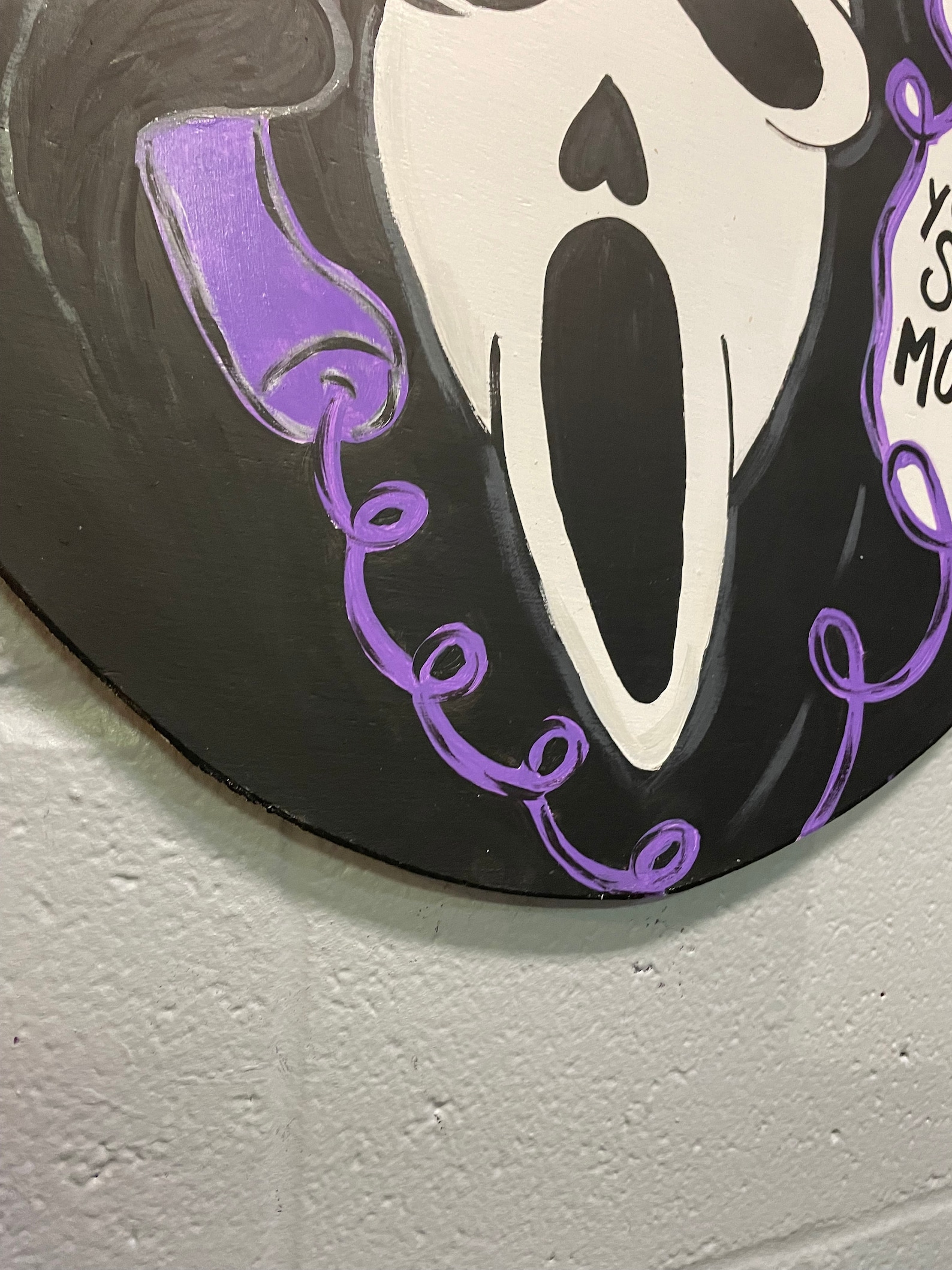 Ghost Door Hanger, Horror Door Hanger, Halloween Door Hanger, Door ...