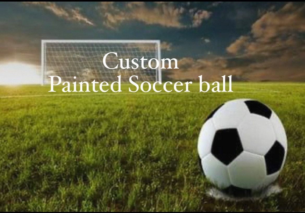 Custom Painted Soccer Ball, Personalized Soccer Ball, Custom Sports ...