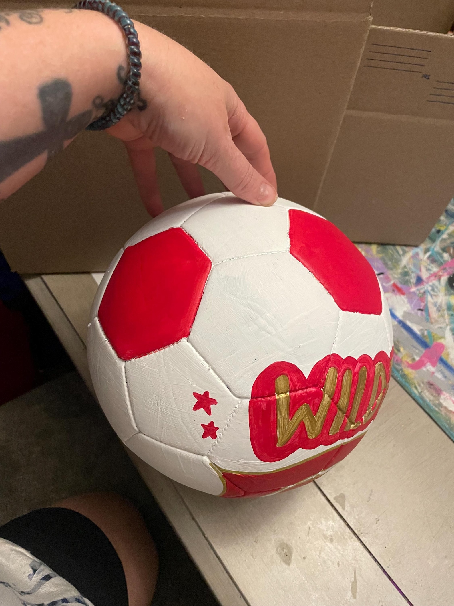 Custom Painted Soccer Ball, Personalized Soccer Ball, Custom Sports ...