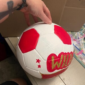 Custom Painted Soccer Ball, Personalized Soccer Ball, Custom Sports ...